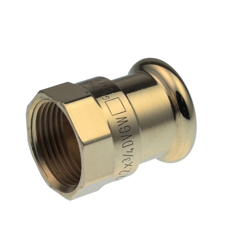 copper press fit 28mm x 1” female boiler coupling Water only - Watson ...